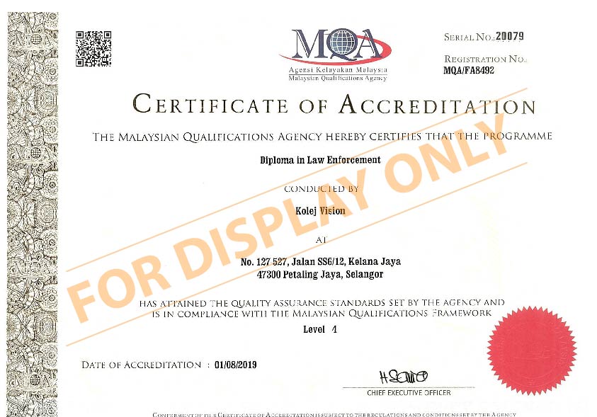Diploma Programmes in Malaysia | Vision University College