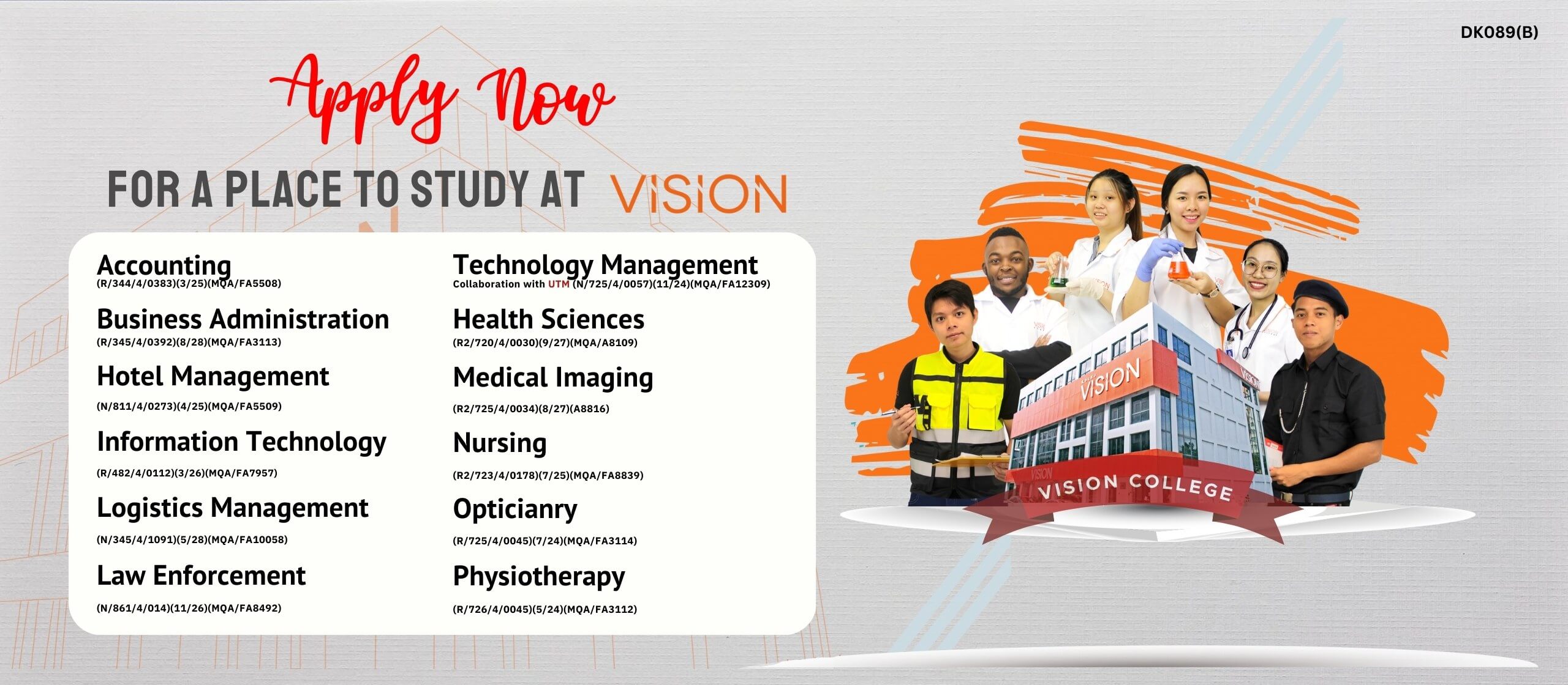 Homepage - Vision College