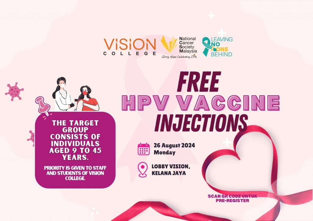 HPV Vaccine Free Injections - Vision University College