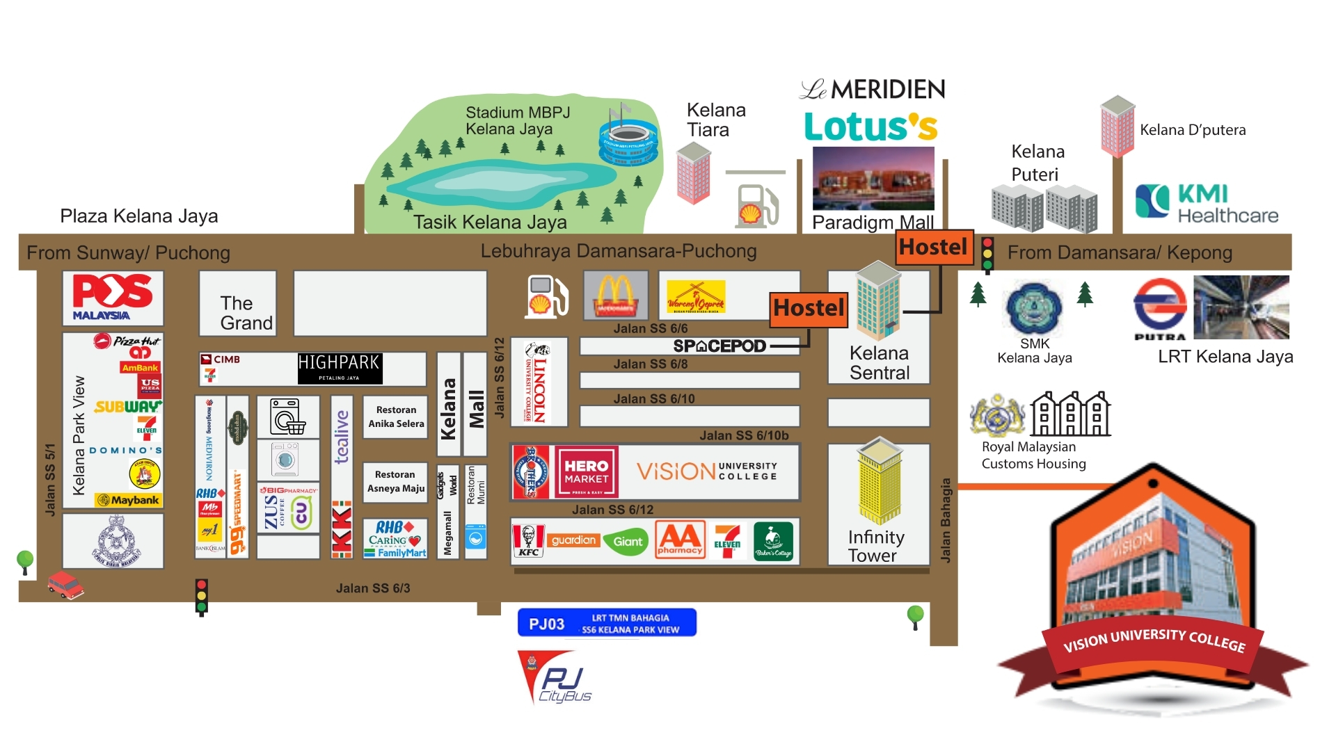 Contact Page - Vision University College