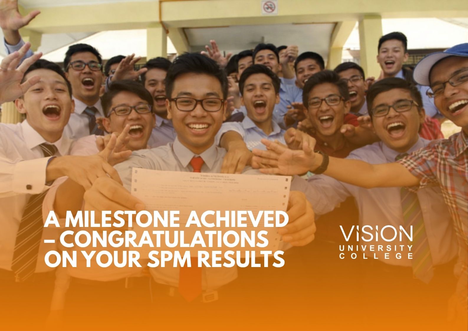 A Milestone Achieved – Congratulations on Your SPM Results - Vision ...
